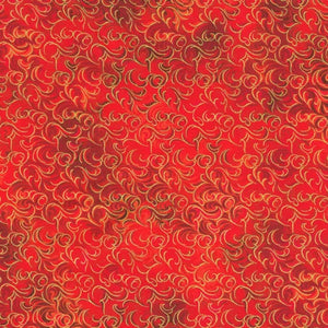 Mixed Metallic - Scarlet – Aroha Quilts