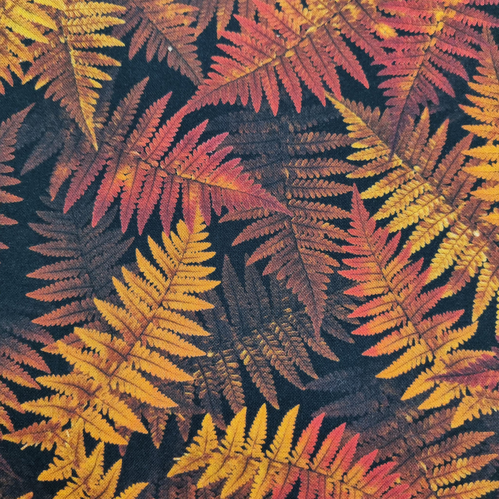 Ferns - Rust – Aroha Quilts
