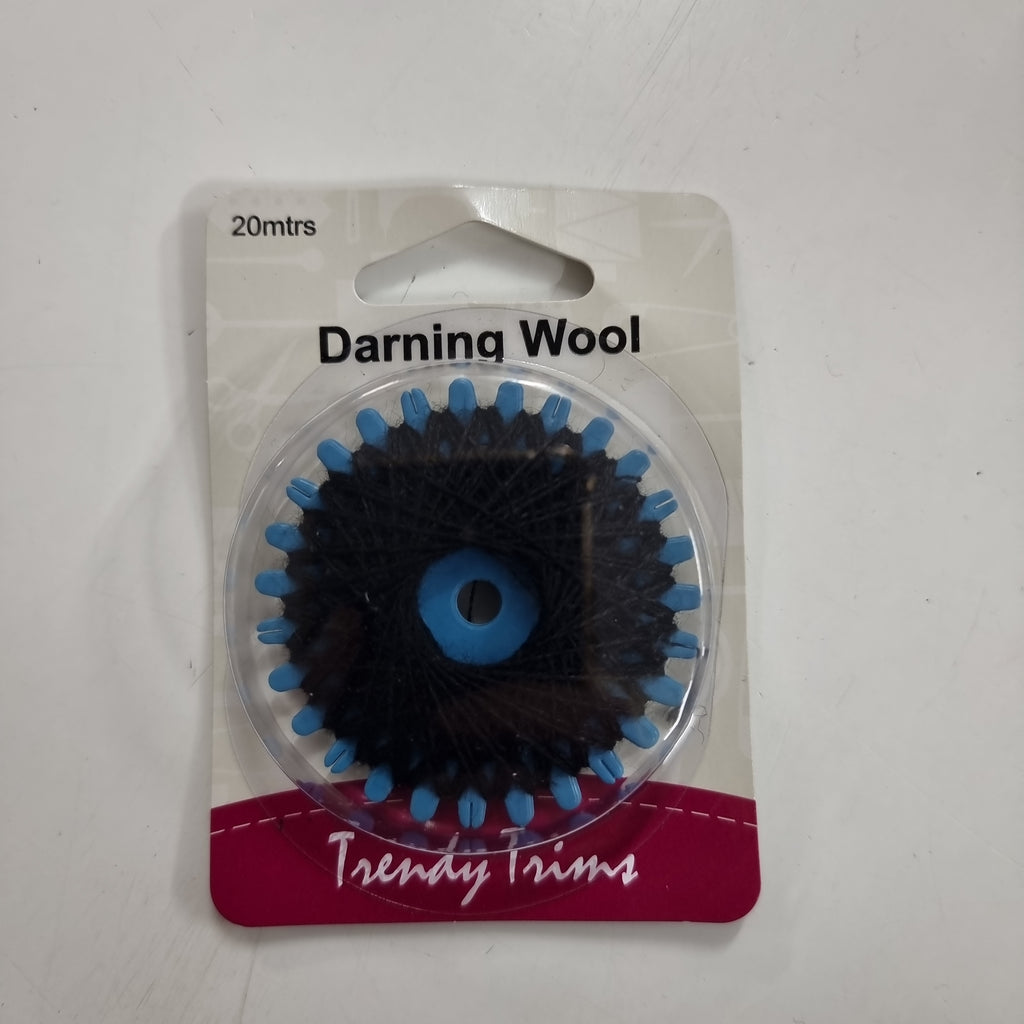 Darning Wool - Black – Aroha Quilts
