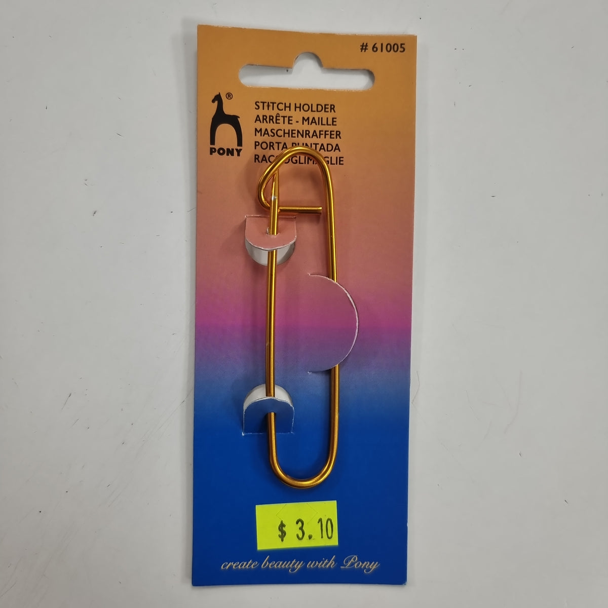 Pony Stitch Holder Gold sml – Aroha Quilts