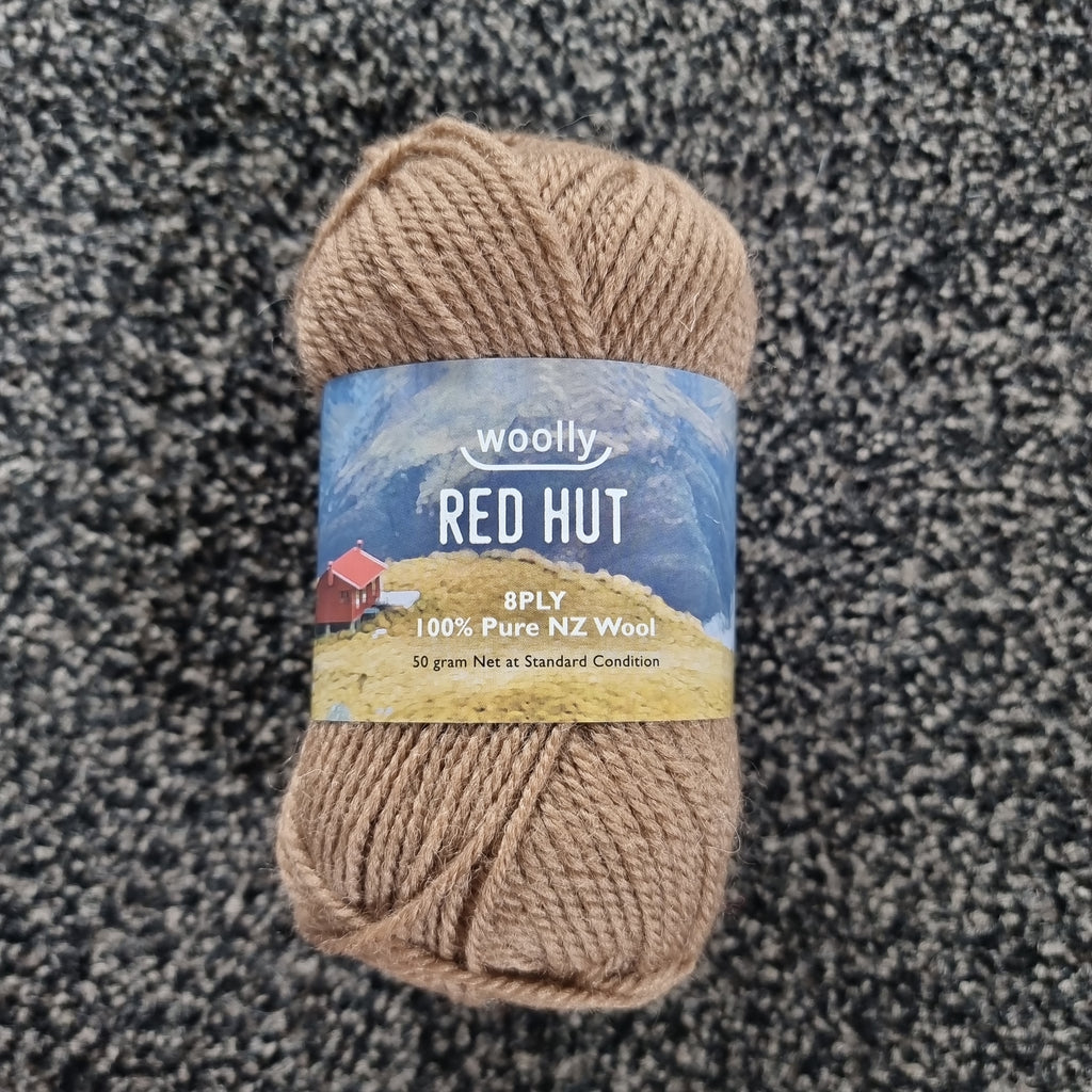 Red Hut 8ply Wool 34 * Fawn – Aroha Quilts