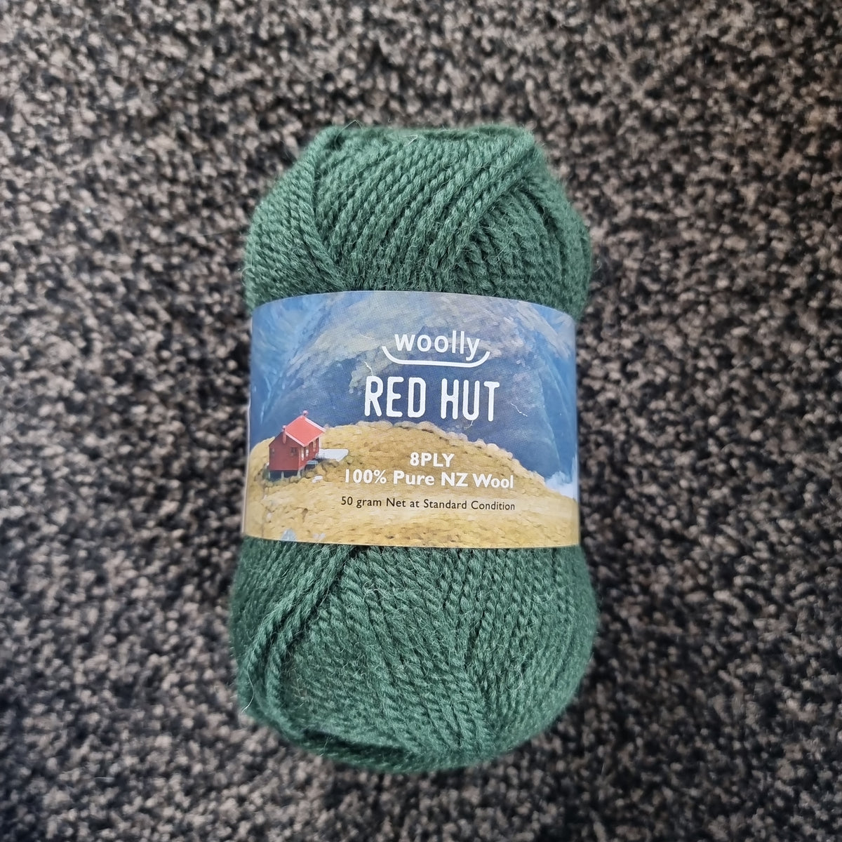Red Hut 8ply Wool 36 * Forest – Aroha Quilts