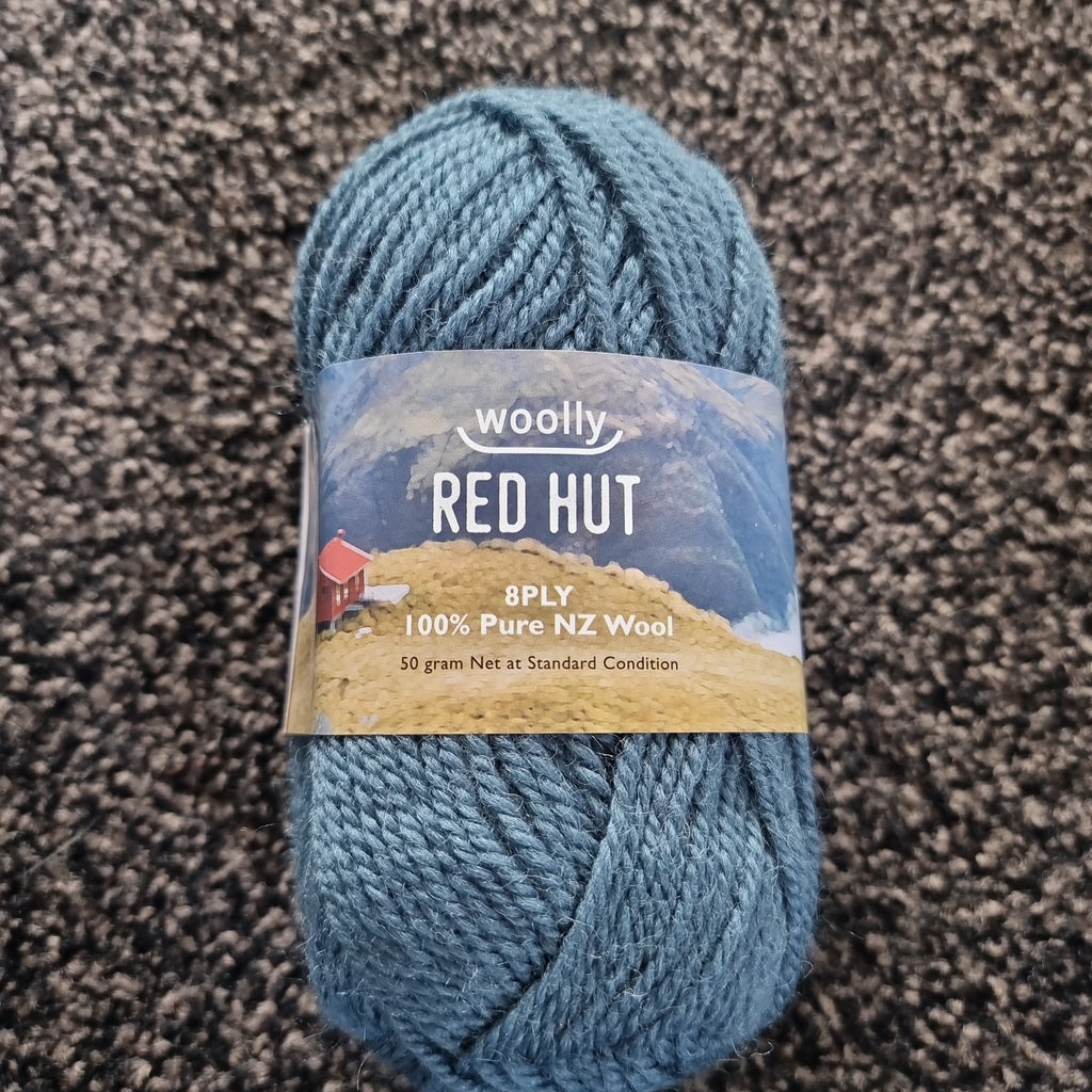 Red Hut 8ply Wool 35 * Air Force – Aroha Quilts