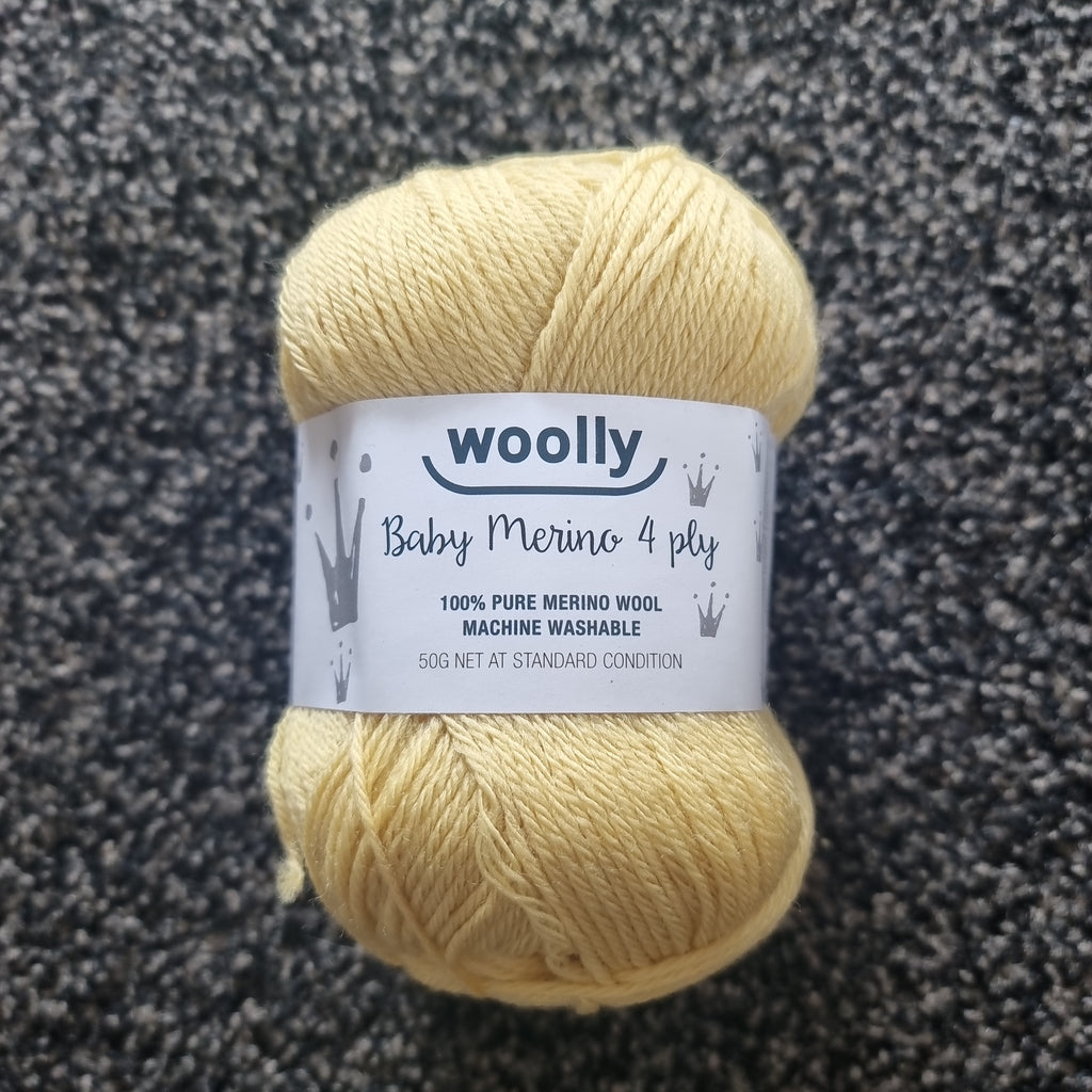 Woolly 4ply Baby Merino 220 * Wheat – Aroha Quilts