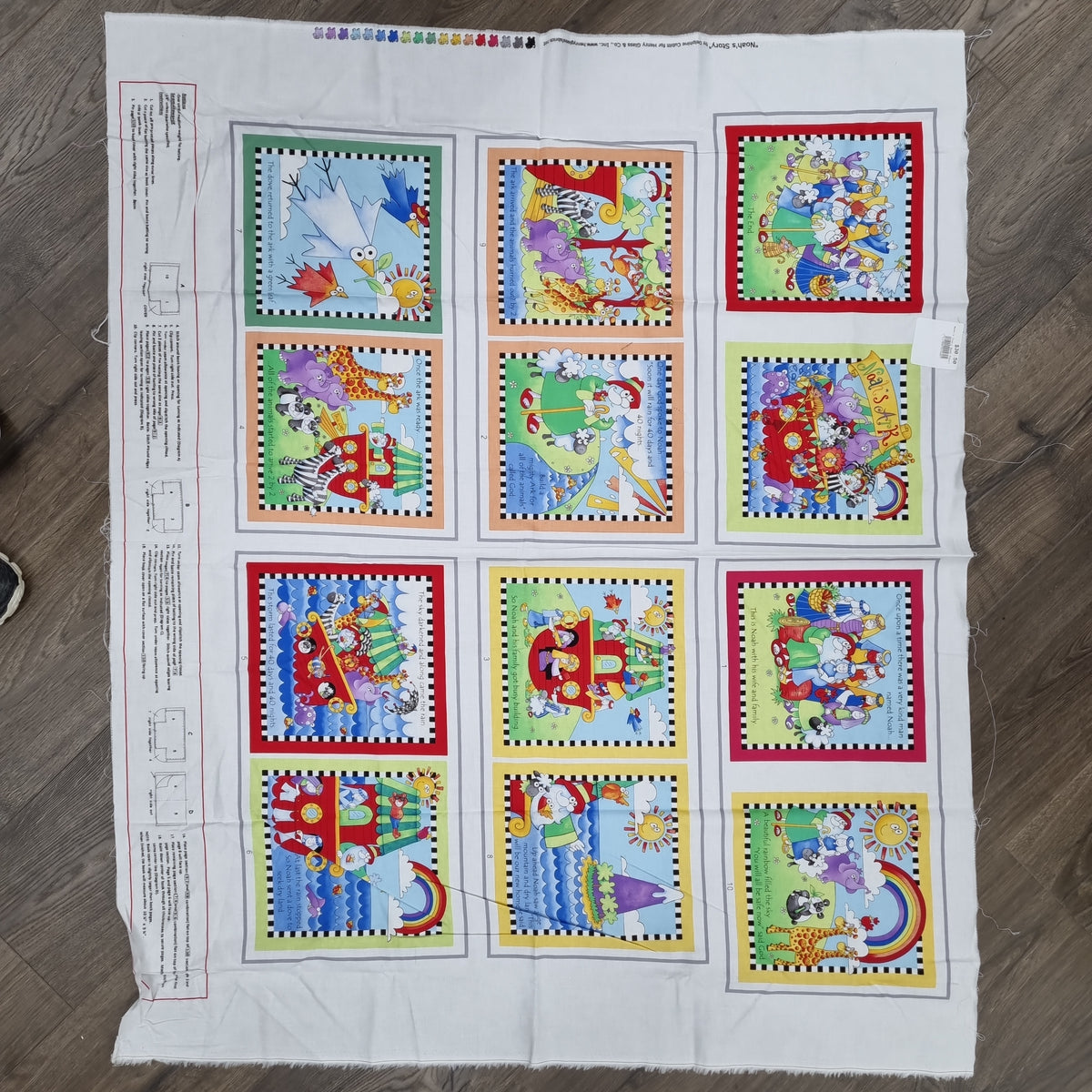 Noah's Story Book Panel – Aroha Quilts
