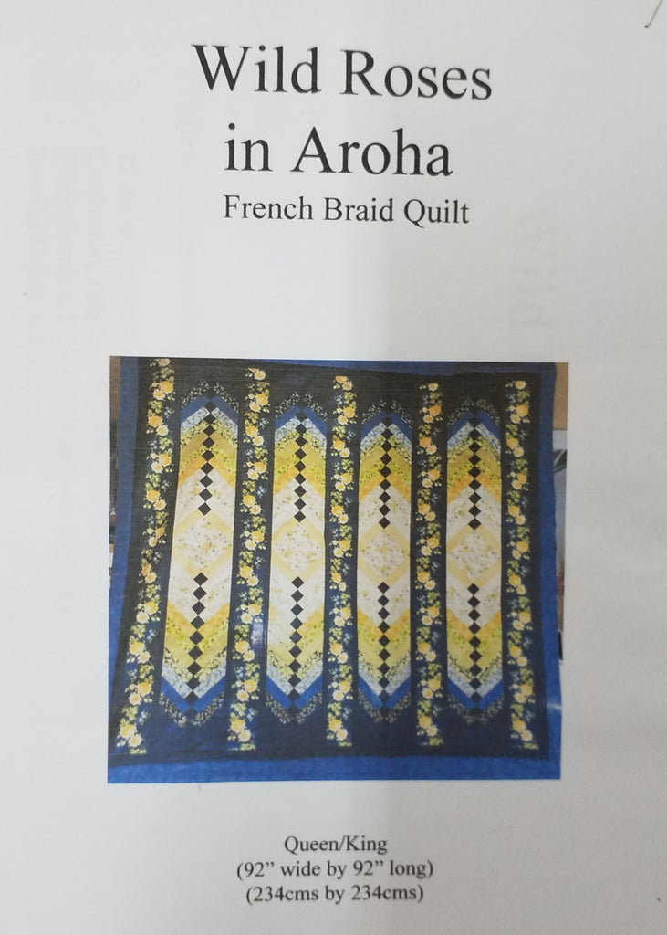 Wild Roses Kit – Aroha Quilts